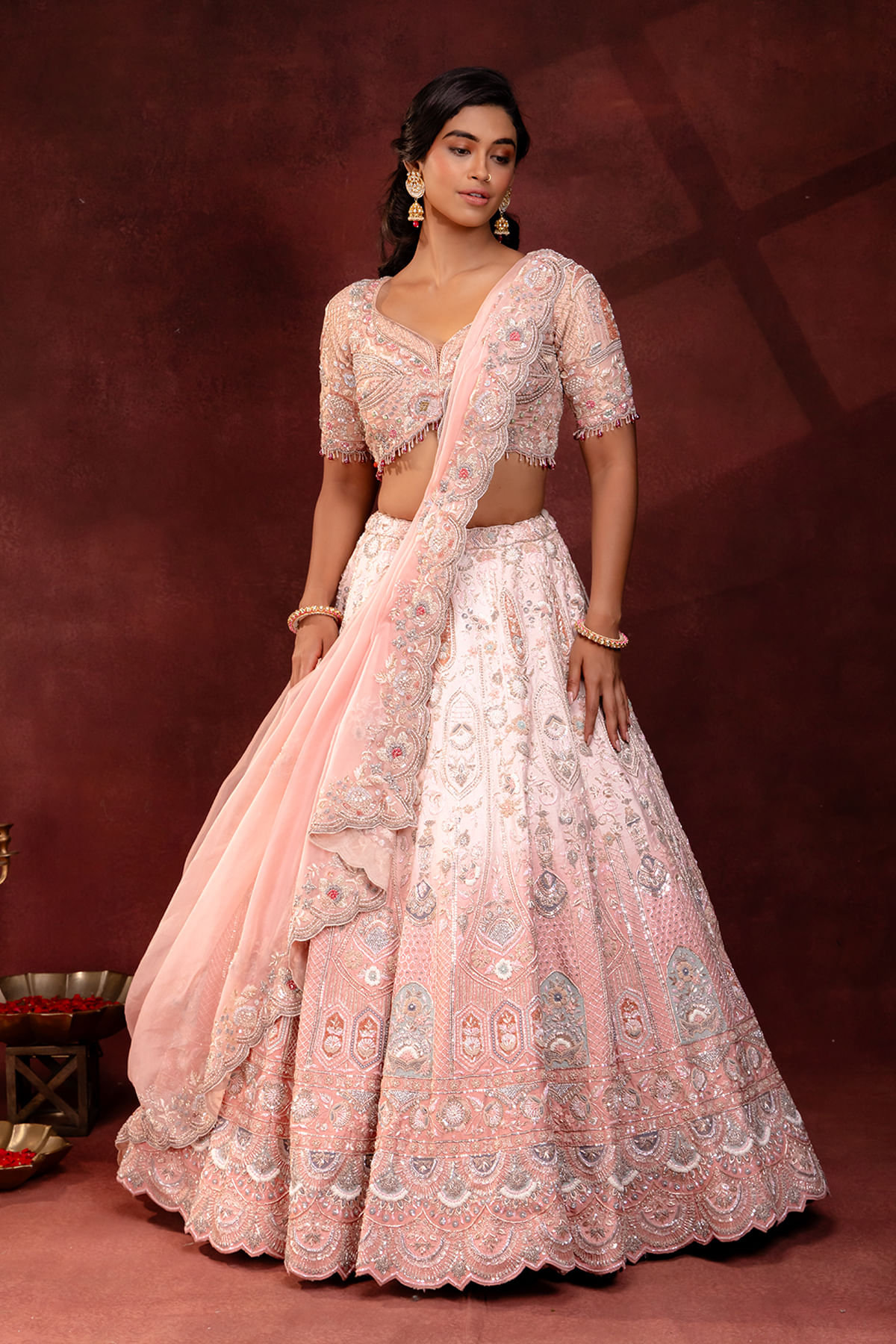 Top Wedding Ceremony Lehengas for Women - Samyakk: Sarees | Sherwani | Salwar Suits | Kurti ...