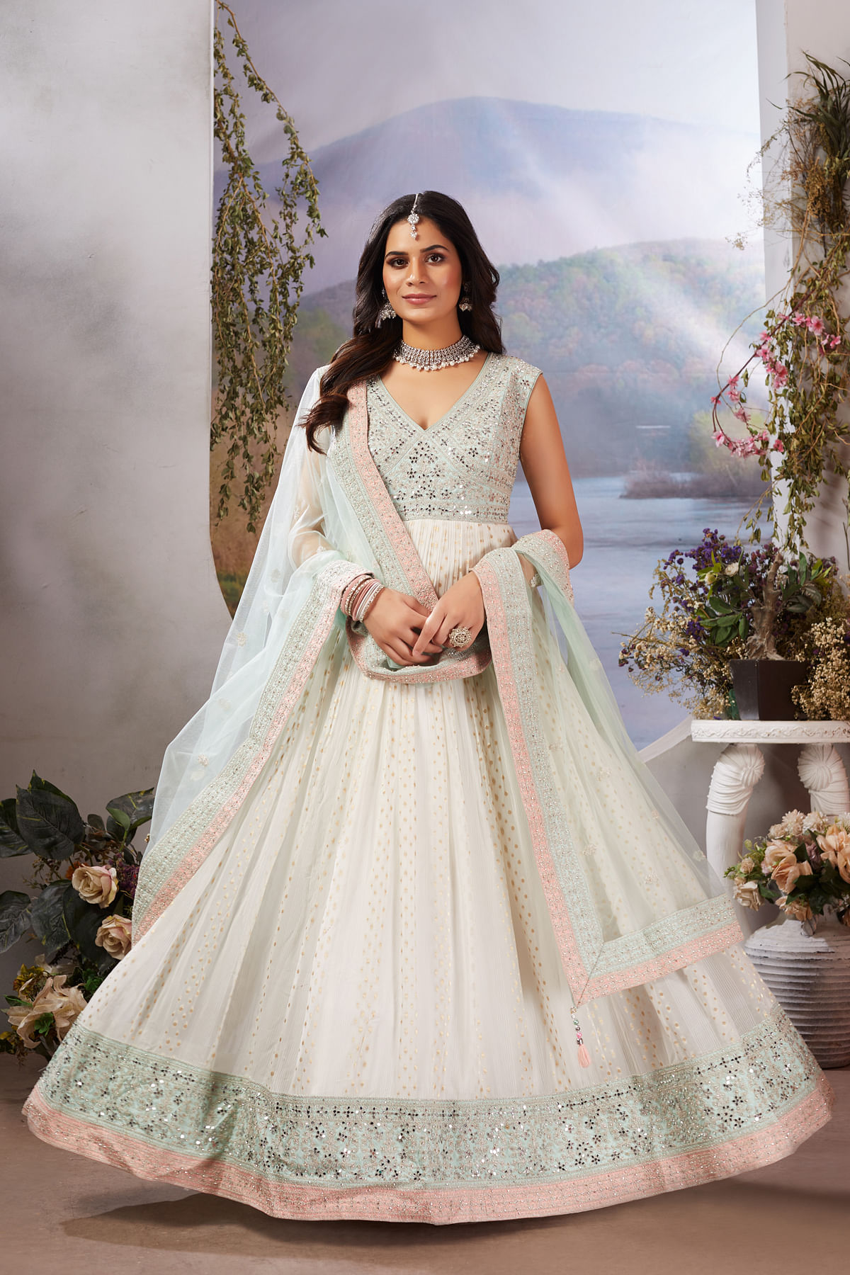White salwars store